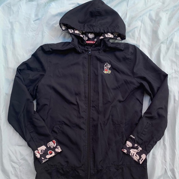 Disney | Jackets & Coats | Disney Mickey Mouse Windbreaker Jacket ...